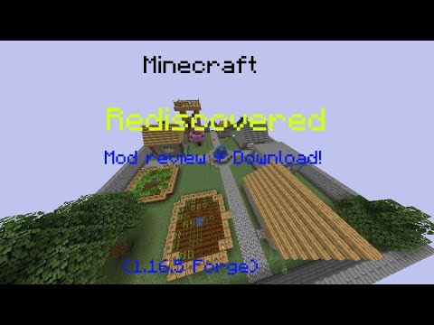 Minecraft Mod Review - Rediscovered! (1.16.5 Forge + Links) - YouTube
