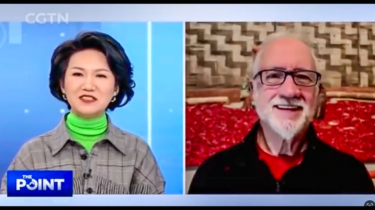 Chinese TV interview with CGTN anchor Liu Xin about my 'Cycling China ...