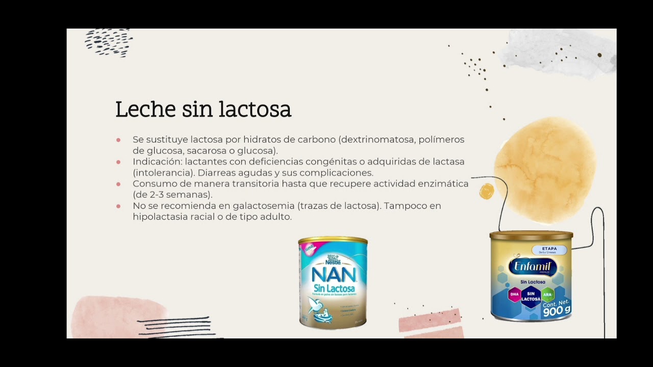 Fórmulas lácteas infantiles. - YouTube