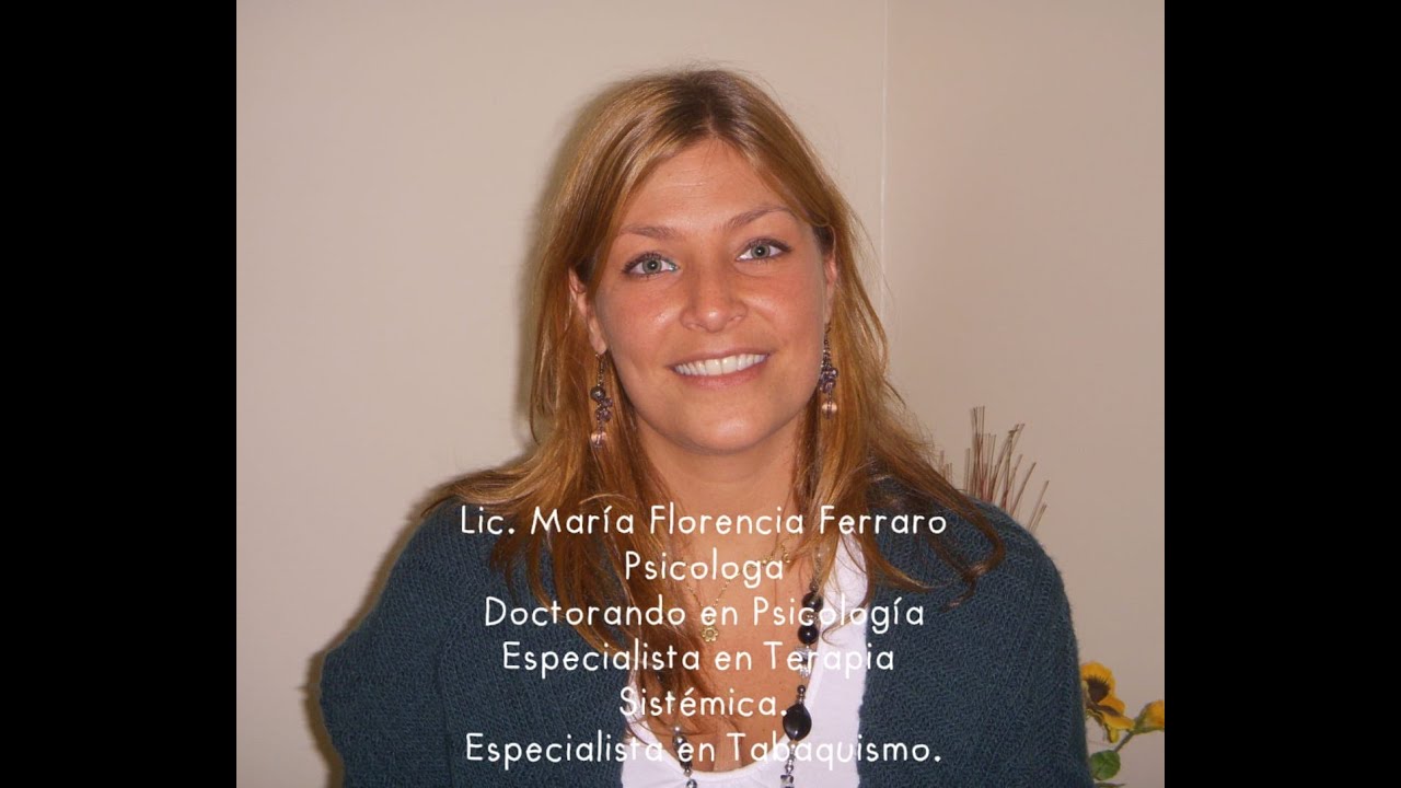 "TABAQUISMO Y ADOLESCENCIA". Con la Lic María Florencia Ferraro. - YouTube