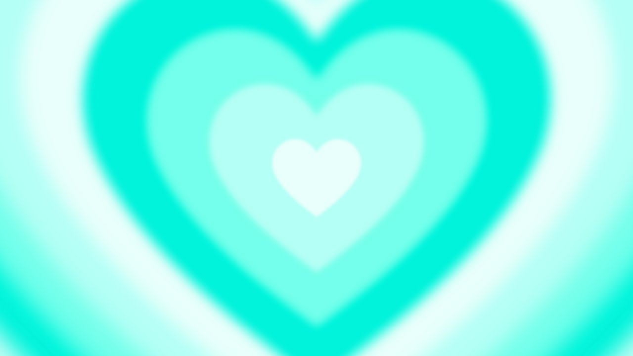 4K 1 Hour Aura Heart Tunnel Loop Aesthetic Background Screensaver - YouTube