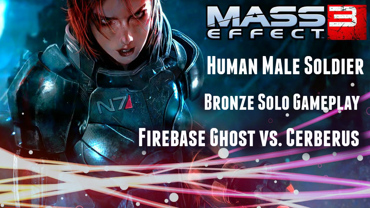 Mass Effect 3 Multiplayer - Human Male Soldier Bronze Solo Gameplay on ...
