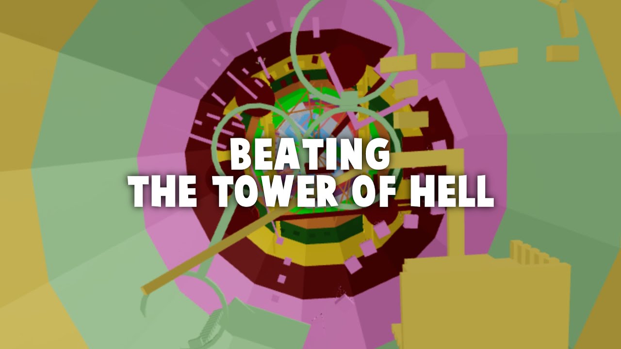 Beating *The* Tower of hell - Roblox - YouTube