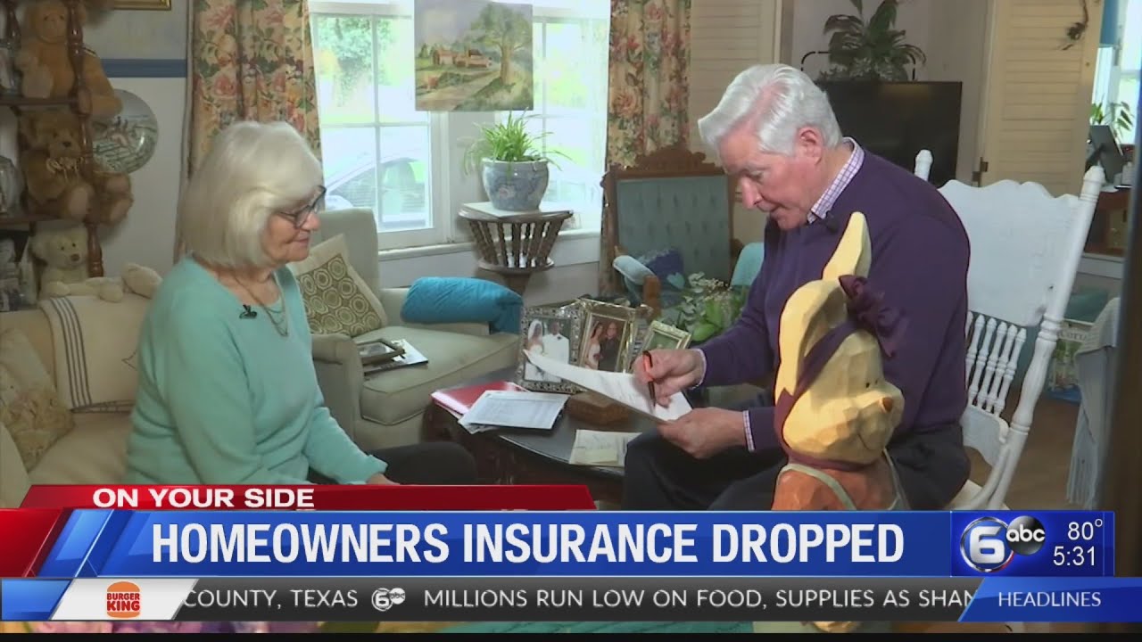 Homeowners insurance dropped - YouTube