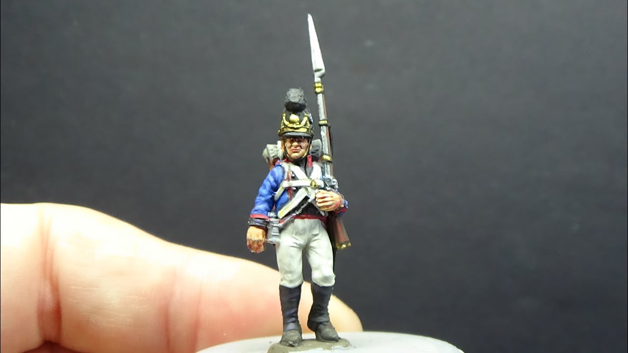 28mm Victrix Napoleonic Bavarian Infantry - YouTube