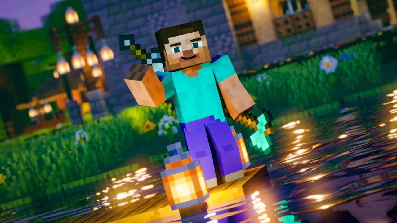 Beginning steve life (Minecraft animation ME) - YouTube