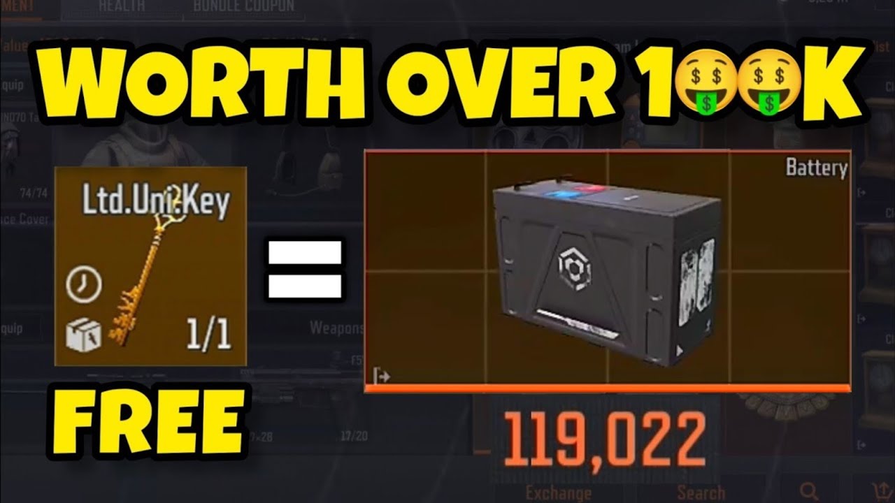 Using FREE key to open the most expensive key in Arena Breakout! lucky ...