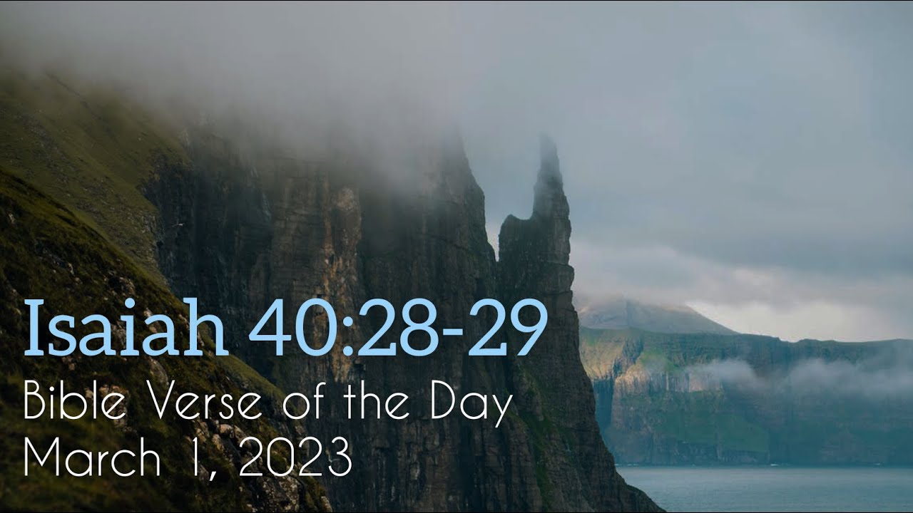 BIBLE VERSE OF THE DAY - March 1, 2023 | night prayer | Your Daily Dose ...