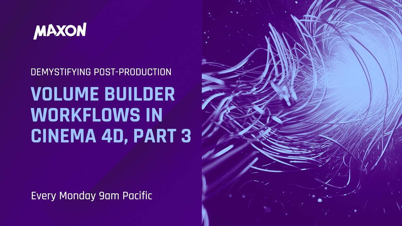 C4D Volume Builder Workflows (3 of 4) - YouTube