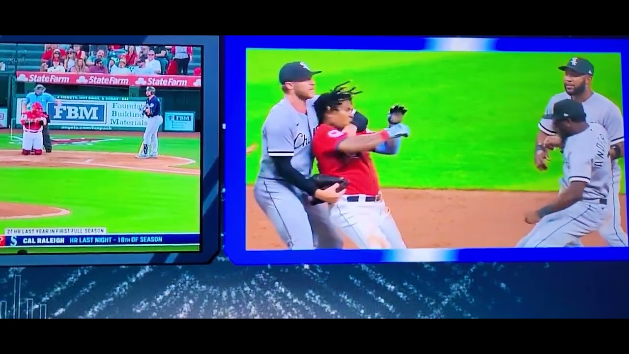 Fisticuffs! Tim Anderson vs Jose Ramirez! - YouTube