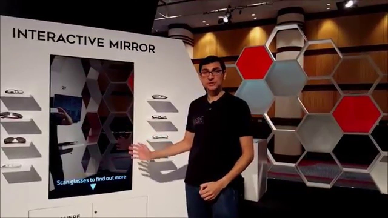 Interactive Mirror - YouTube