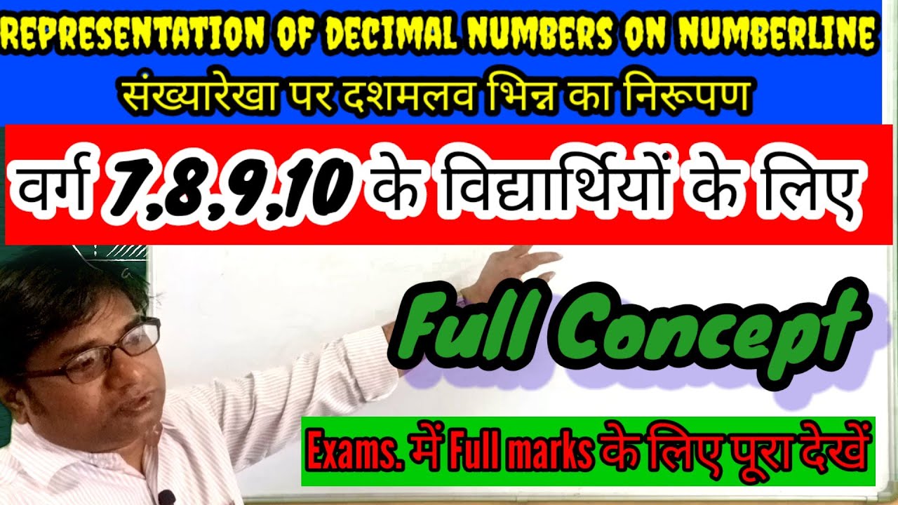 Representation Of Decimal Representation Of Decimal
