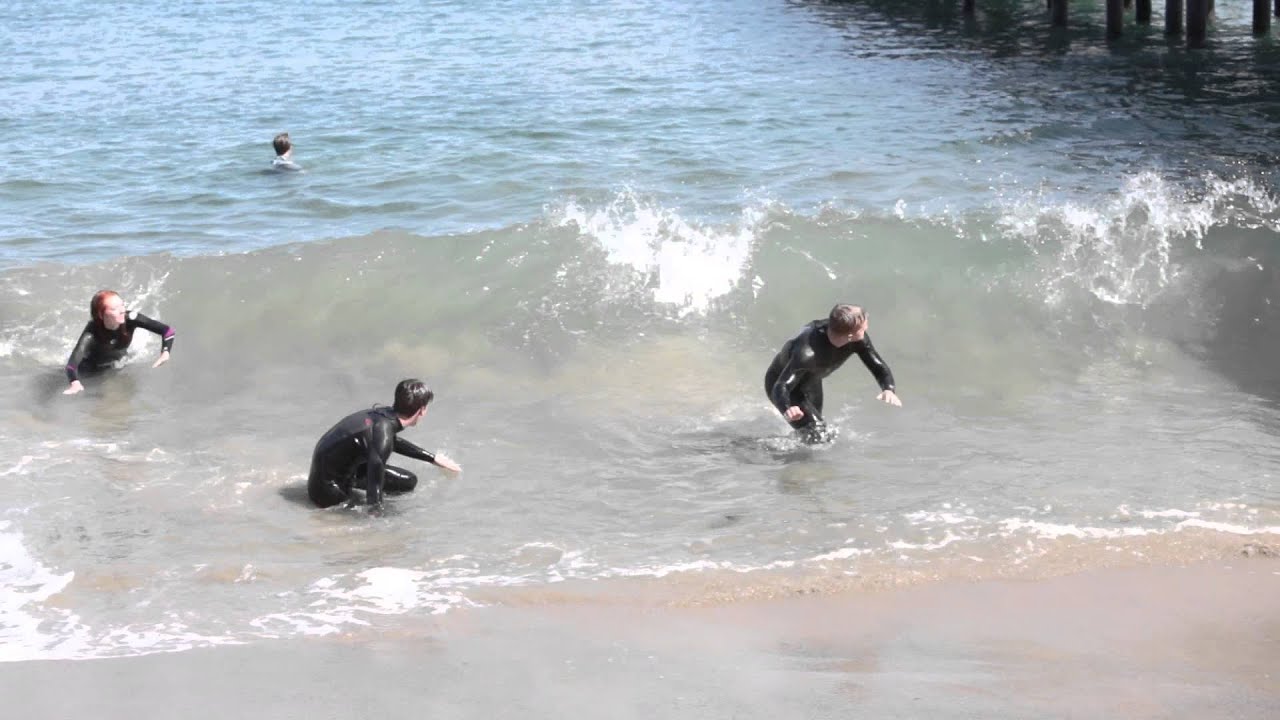 BODY SURF FAIL | MALIBU BEACH CA - YouTube