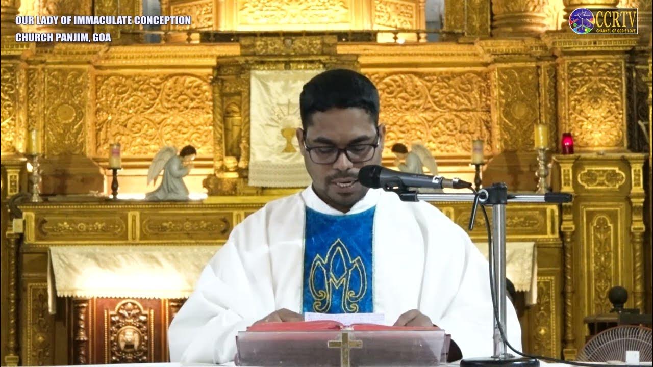 Mass in English - 1st November 2024 - Our Lady of Immaculate Conception Church, Panjim - YouTube