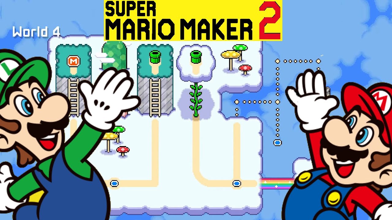 Super Mario Land: World 4 Remade in Super Mario Maker 2 (World Maker ...