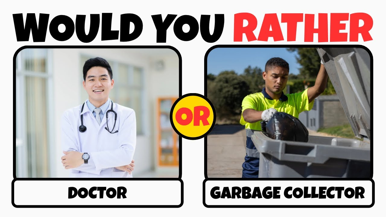 Would You Rather Job Edition 💼 - YouTube