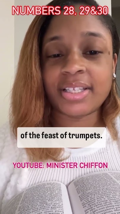 You got your Bible? Let’s Read…. Numbers 28, 29&30#YougotyourBible# ...