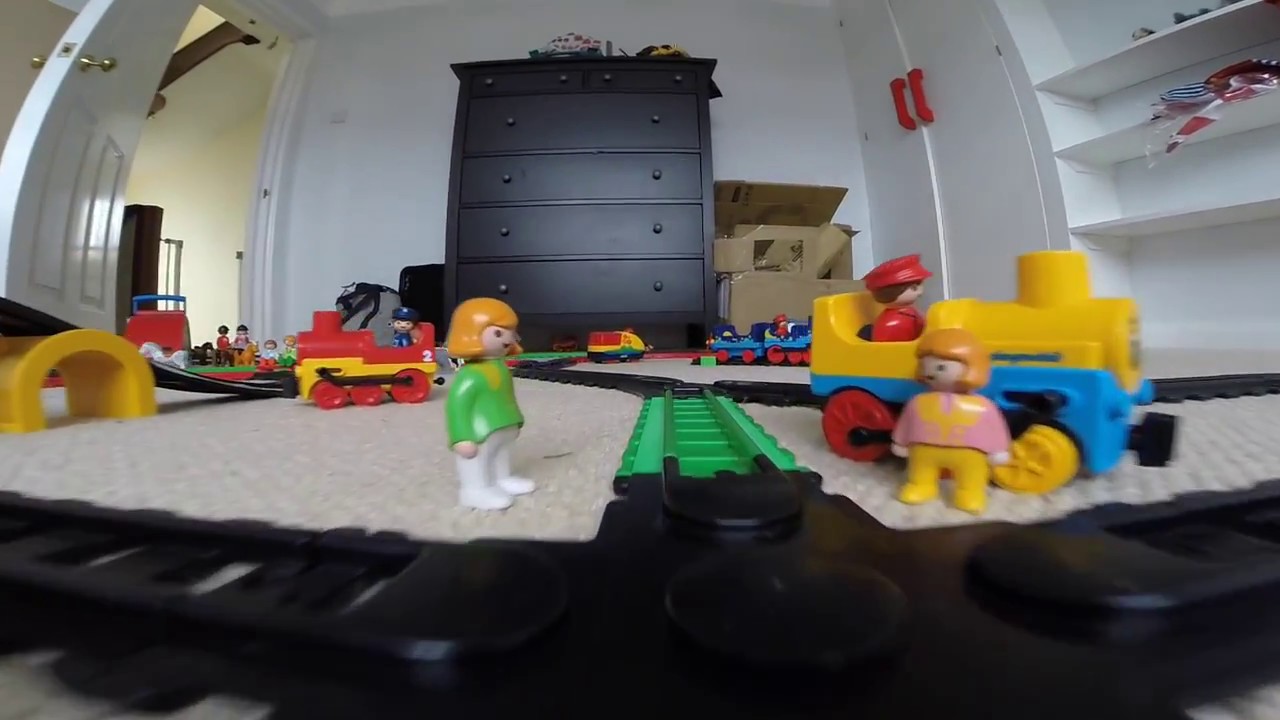 Playmobil 123 Train Track - YouTube