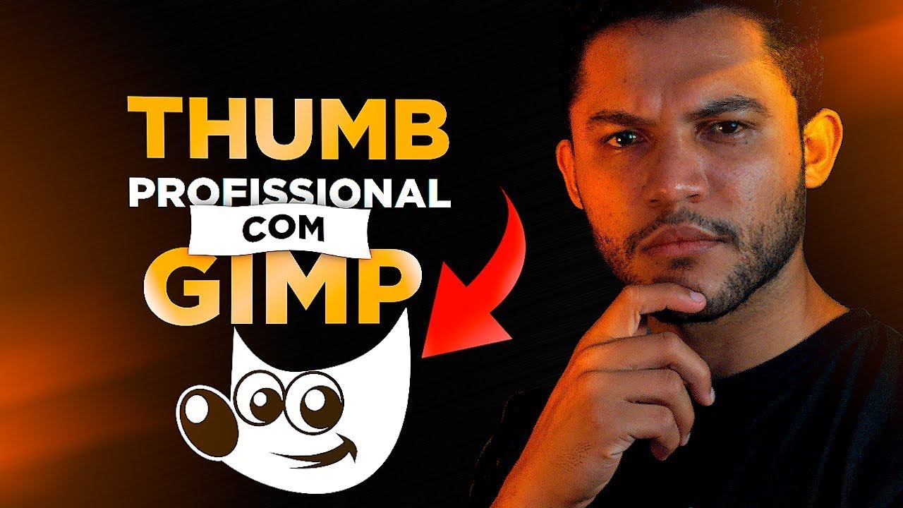 Como Fazer Uma THUMBNAIL NO GIMP Profissional – Capa De Video Para O ...