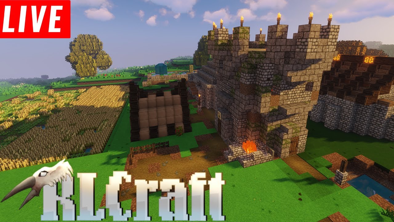 We are DOMINATING in RLCraft | LIVE - YouTube