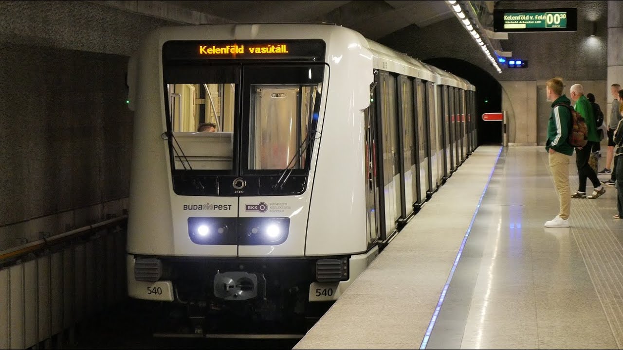 Budapest Metro | Budapesti metró | Alstom Metropolis AM5-M2 & AM4-M4 ...