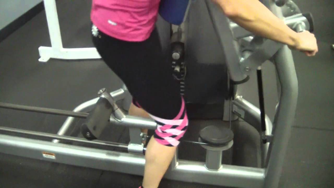 Glute Machine Kickback HD - YouTube