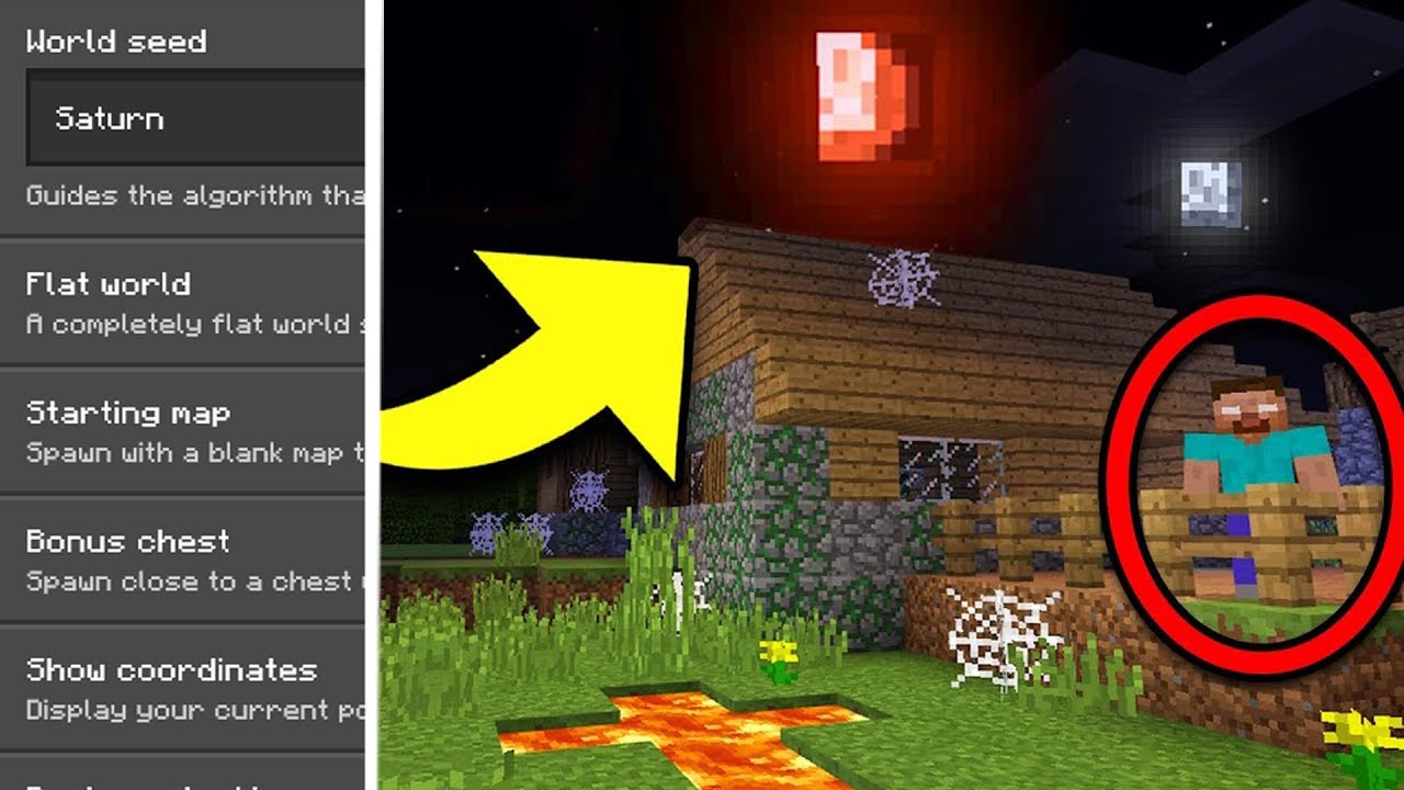 Do NOT Use The Saturn Seed in Minecraft - YouTube