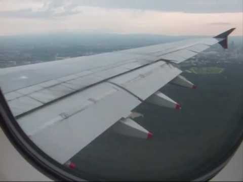 Flight SQ26 Singapore airlines A380 landing at Frankfurt - YouTube