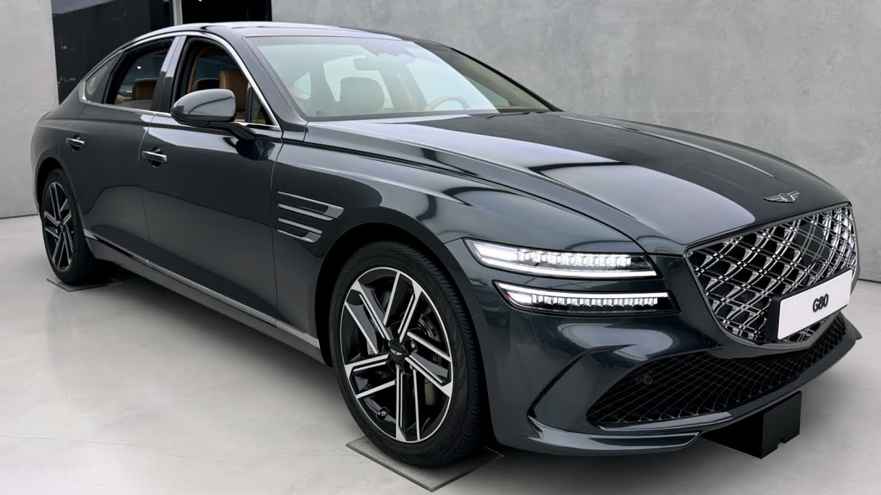 [4K] 2025 GENESIS G80 F/L “Hanrasan Green / Ecru Camel mono-tone” Walkaround Review - YouTube
