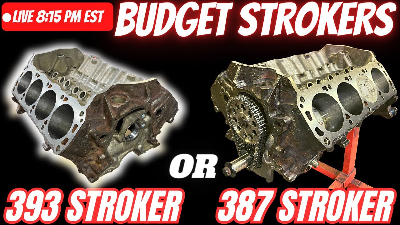 351w Budget Builds The 387 Stroker or 393 Stroker Which One And WHY? - YouTube