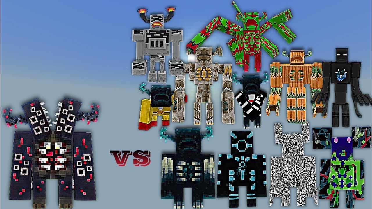 Custodio Infectado/Infected Warden vs Weird Wardens (Wardens) | Mob ...