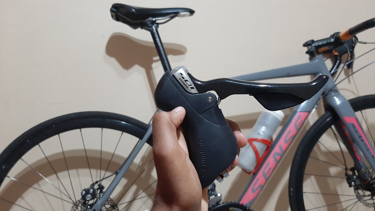 STI Shimano 105 - 5800 - YouTube