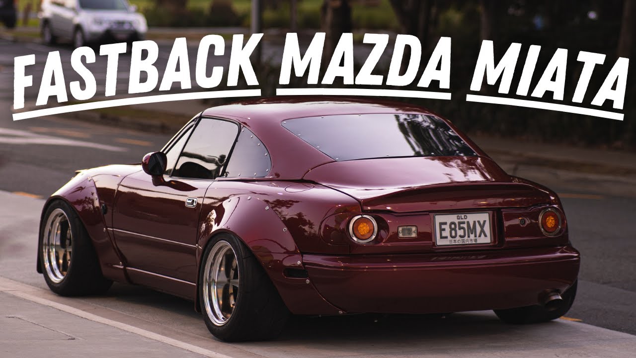 FASTBACK MAZDA MIATA WALK AROUND ! - YouTube