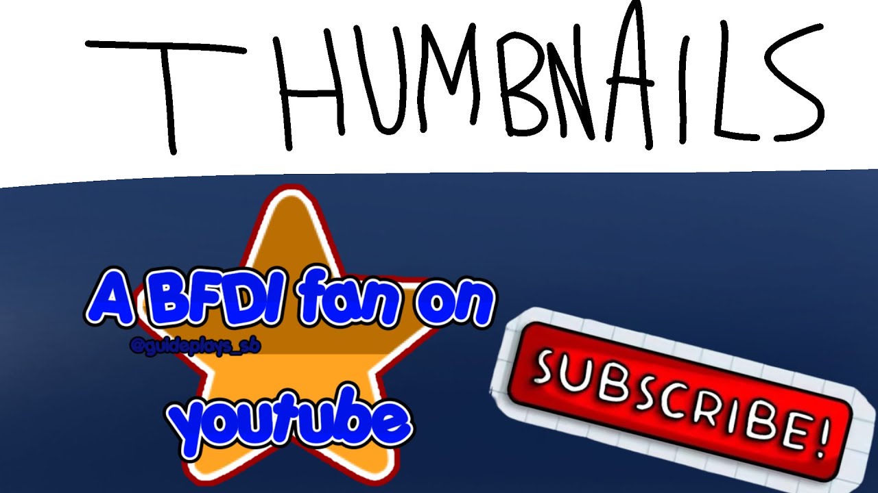 Remaking bfb thumbnails into tpot style (bfb 17-20) - YouTube