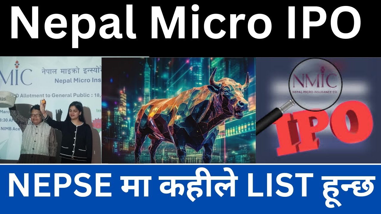 Nepal Micro Insurance IPO listing date in Nepse. Nepal Micro Insurance ...