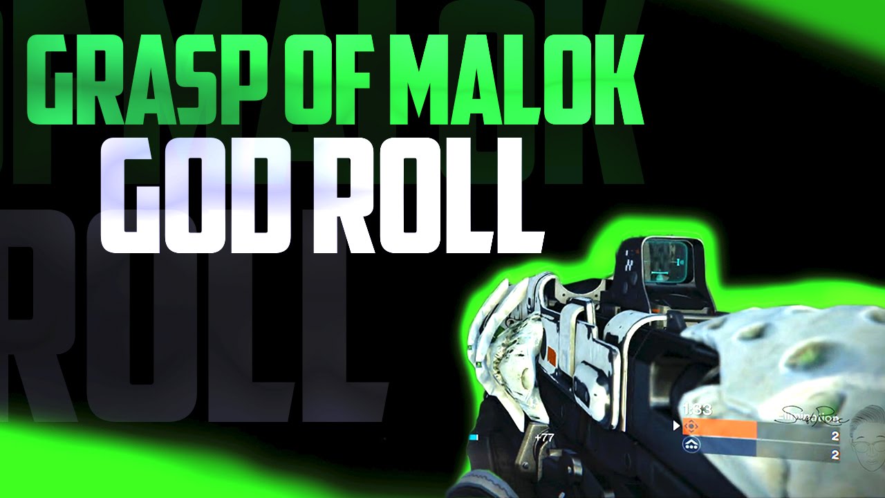 Grasp of Malok God Roll - YouTube