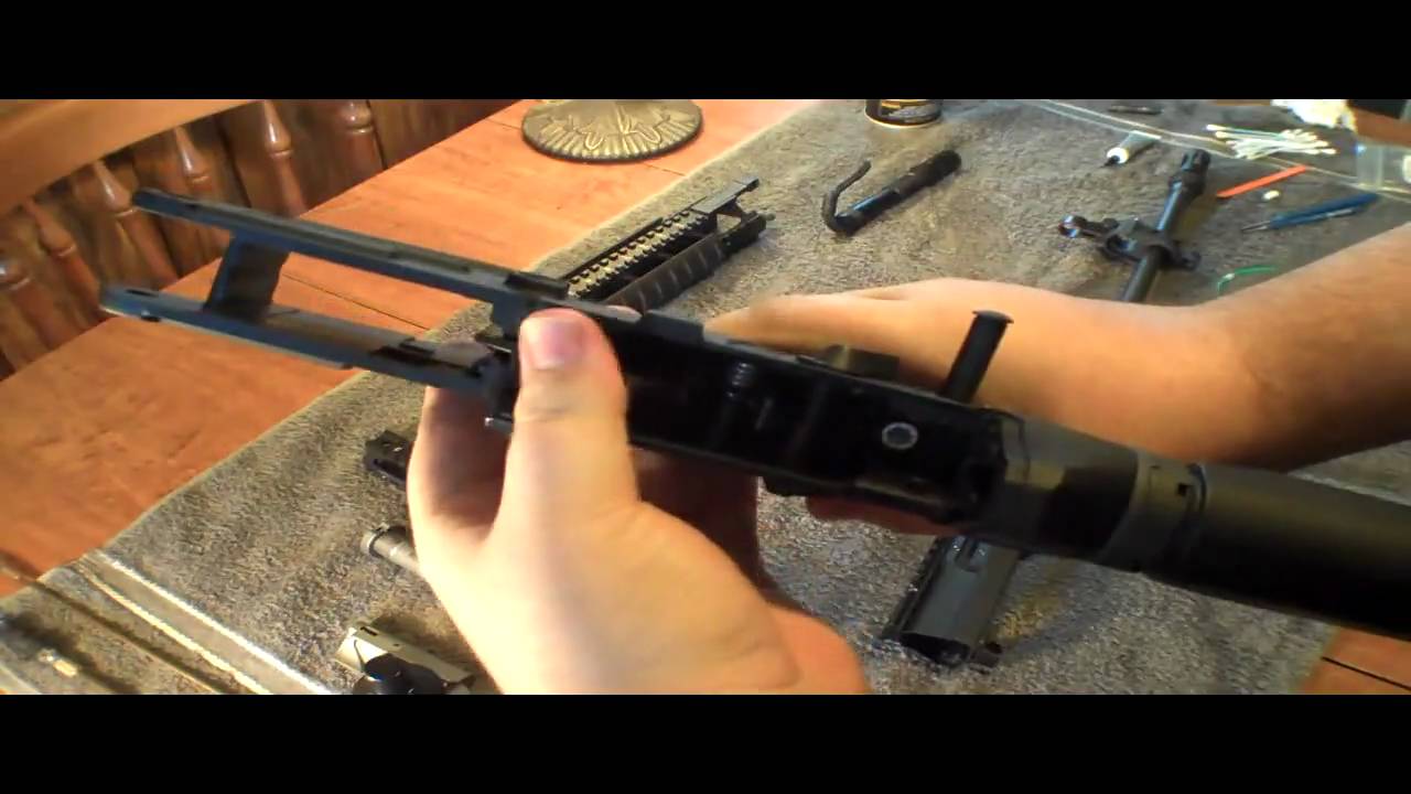 Sig 556 Cleaning Guide Part 1 - YouTube