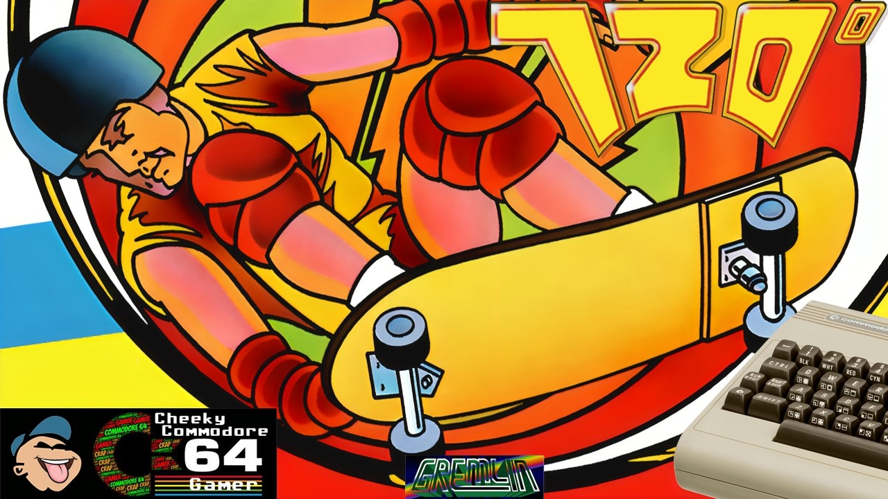 720 DEGREES – Commodore 64 (1987) | UK’s Superior Skateboarding Arcade ...
