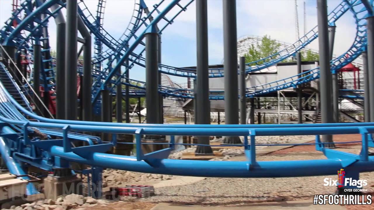 All-New Blue Hawk Coming to Six Flags Over Georgia - YouTube