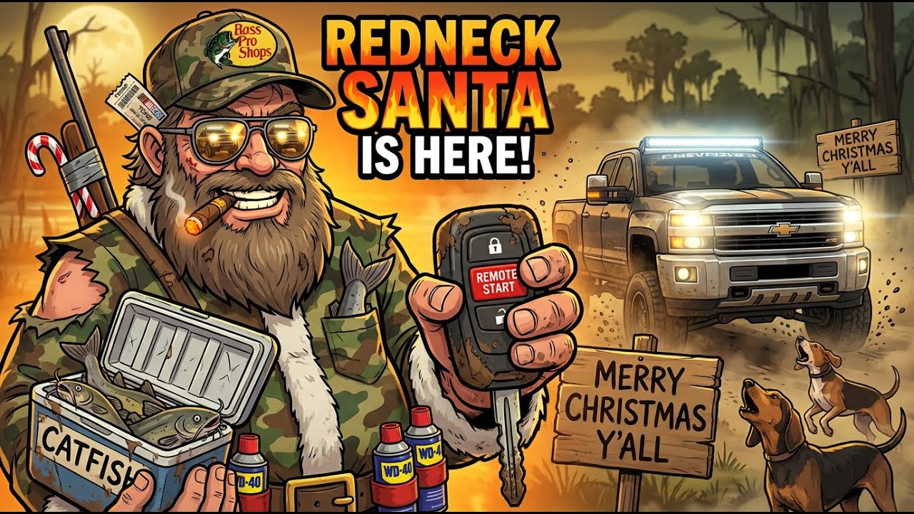 Here Comes Redneck Santa - Funny Christmas Song 🎅🛻 - YouTube