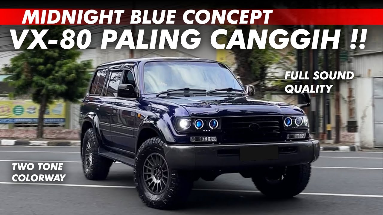 RESTORASI LAND CRUISER VX 80 TERKEREN !! FITUR CANGGIH DAN INTERIOR ...