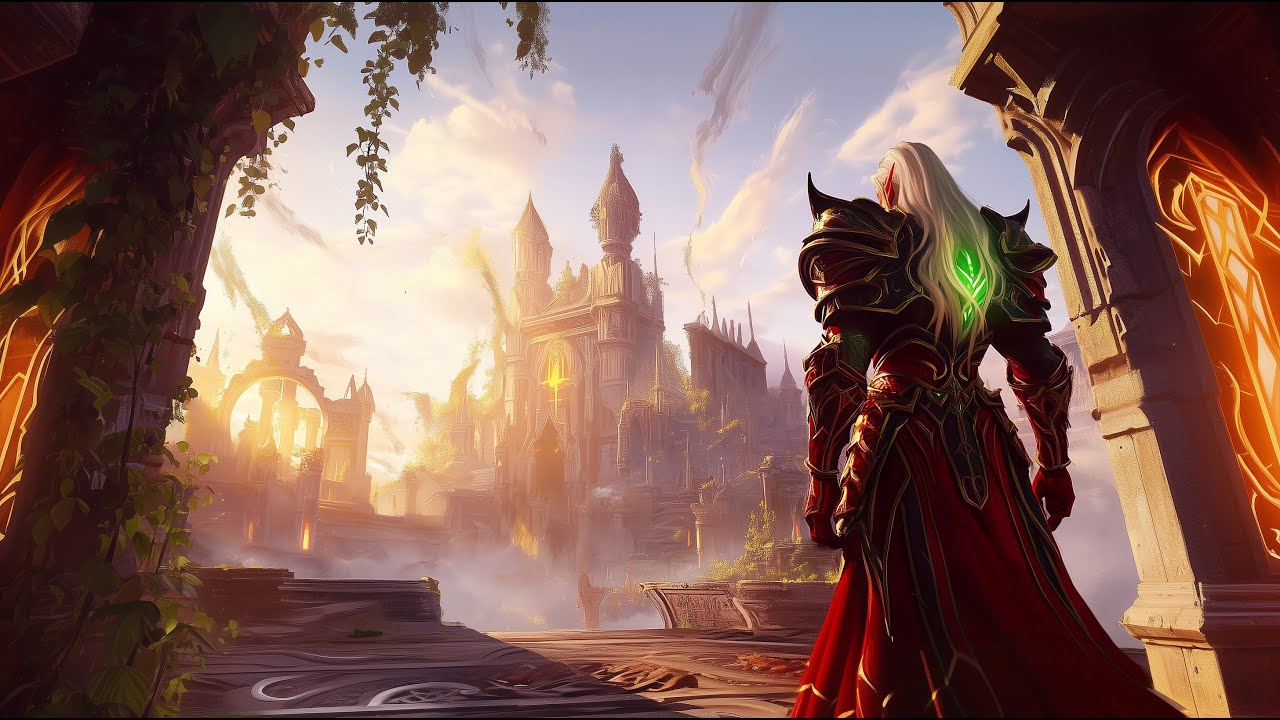 Blood Elf Intro Lore 4K Remastered | Eversong Woods World of Warcraft ...