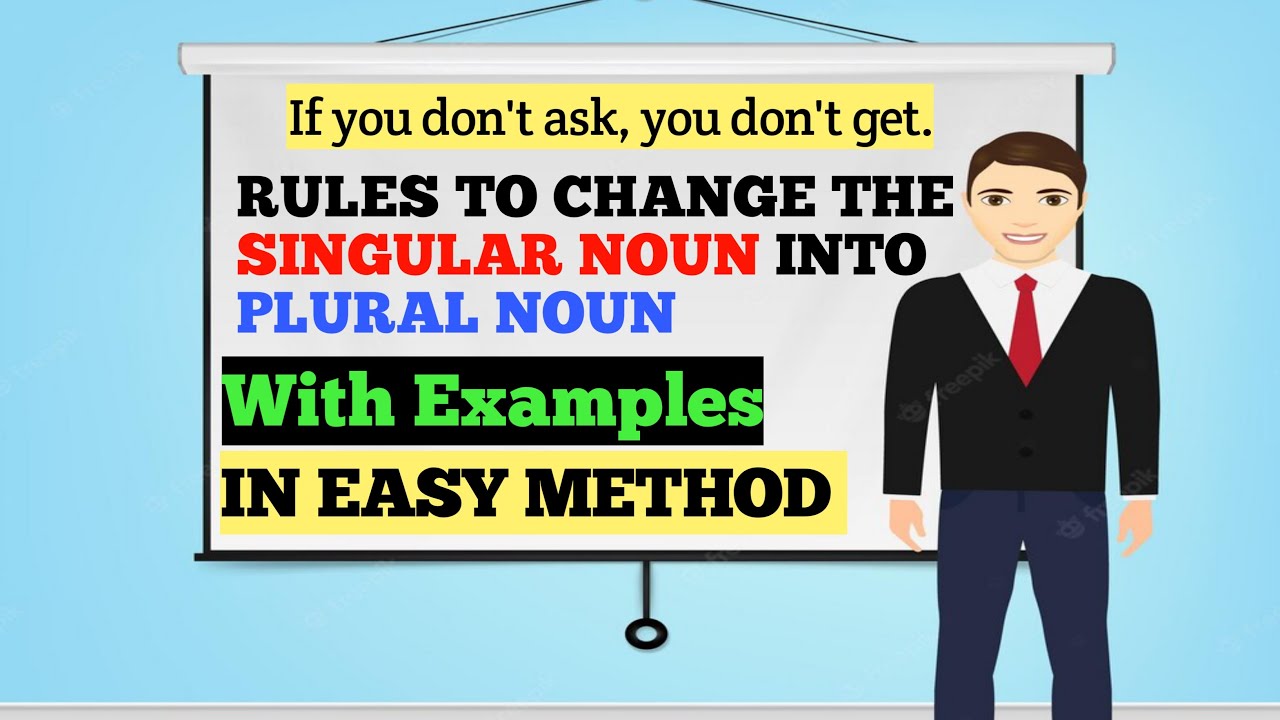 "Pluralize ANY Noun: Uncover these Rules!" - YouTube