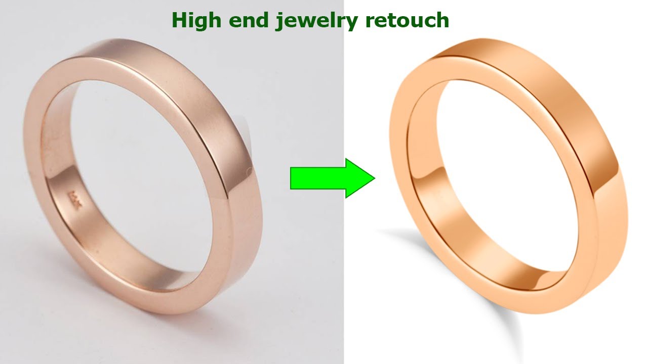 jewelry retouching photoshop tutorial || jewelry retouch || image ...