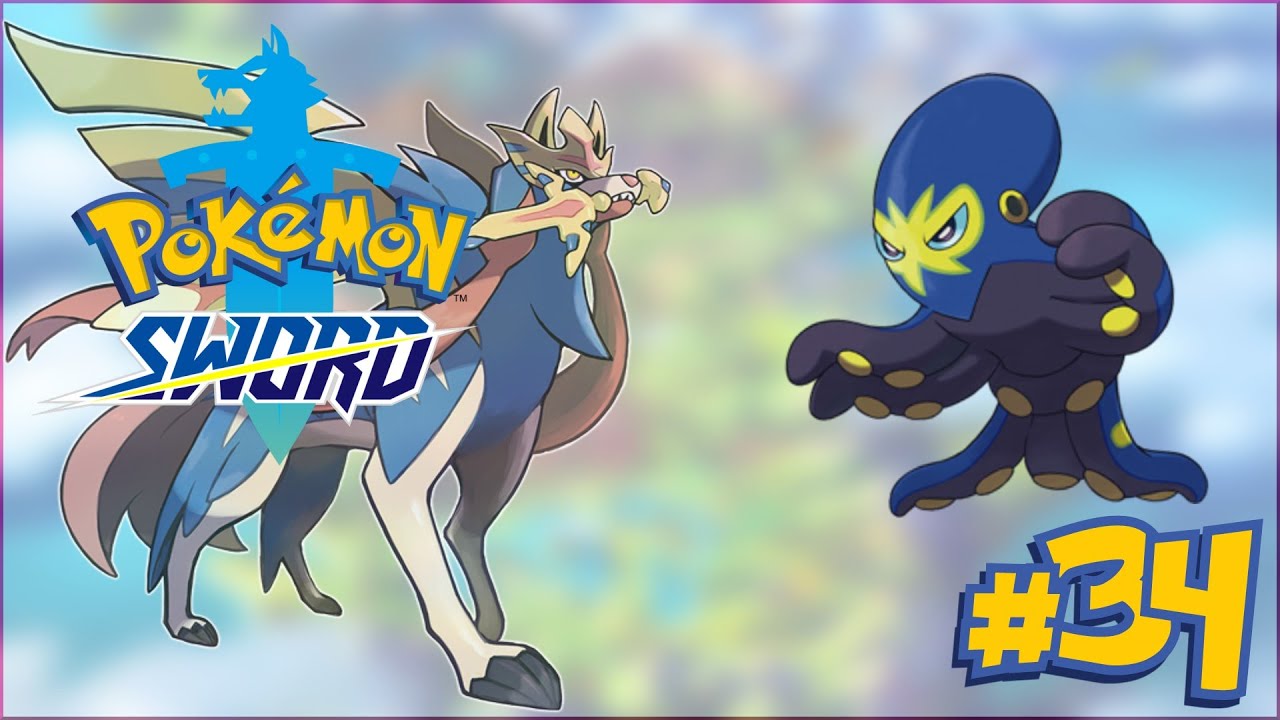 Squidward levels up!! - Pokémon Sword: Part 34 - YouTube