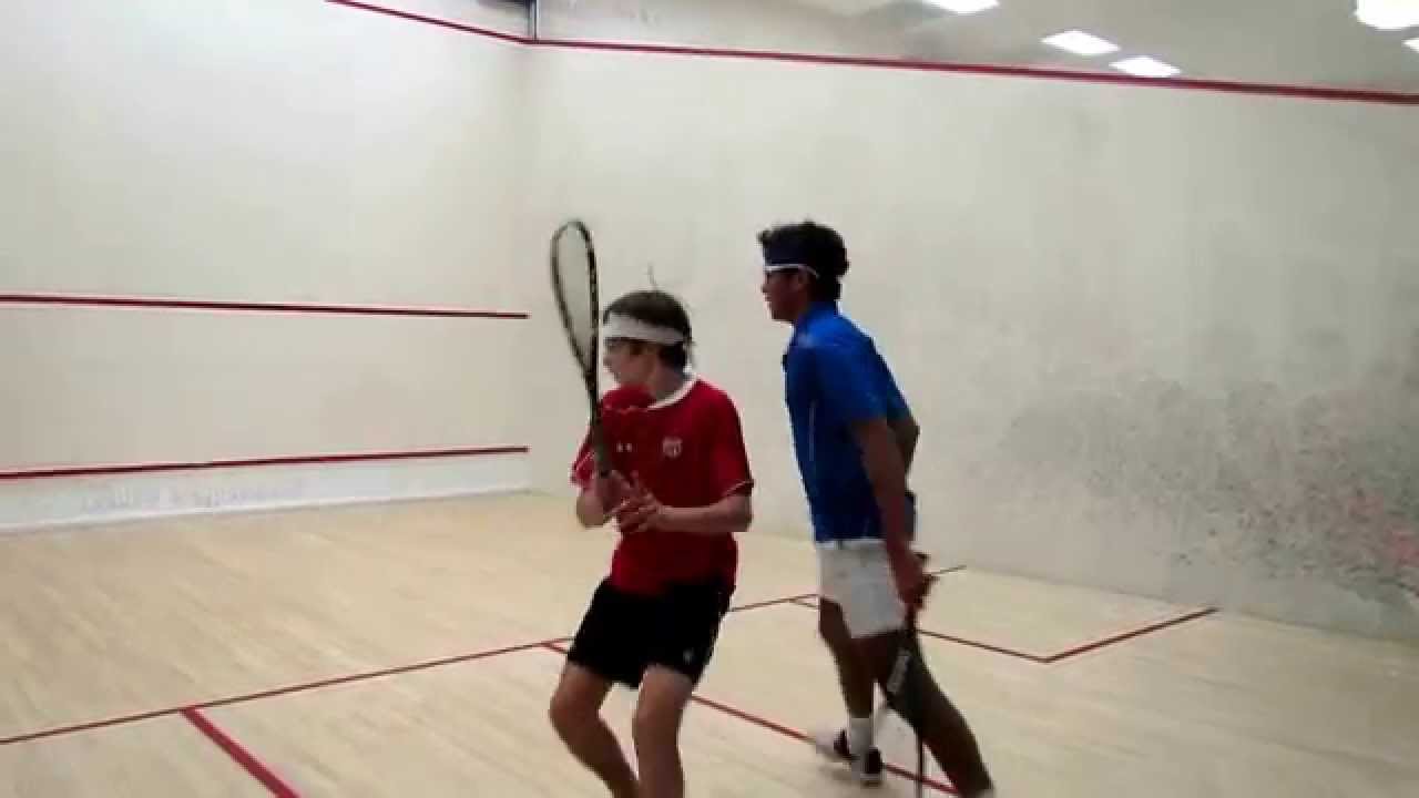 3-SemiFinals-US Jr Open Squash 2014-BU17-Youssef Ibrahim [EGY] v ...