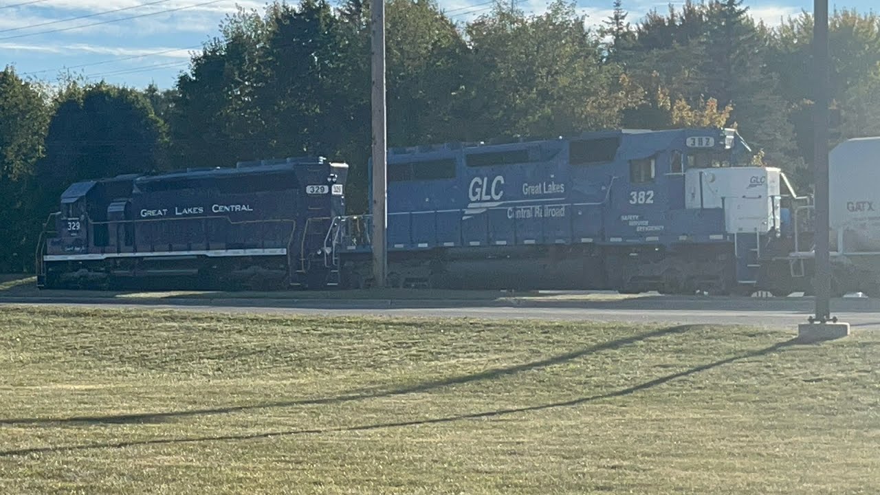 GLC Great Lakes central railroad coming through CMU campus mount ...