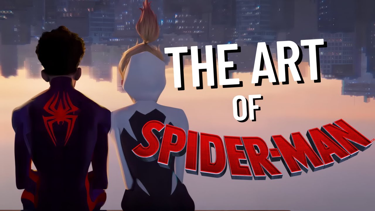Copy the Spider-verse Art Style to make Amazing Paintings - YouTube