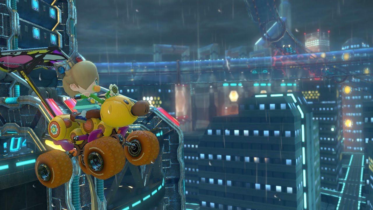 Mario Kart 8 DX (Online) | Baby Rosalina - Wild Wiggler - Funky Monster ...