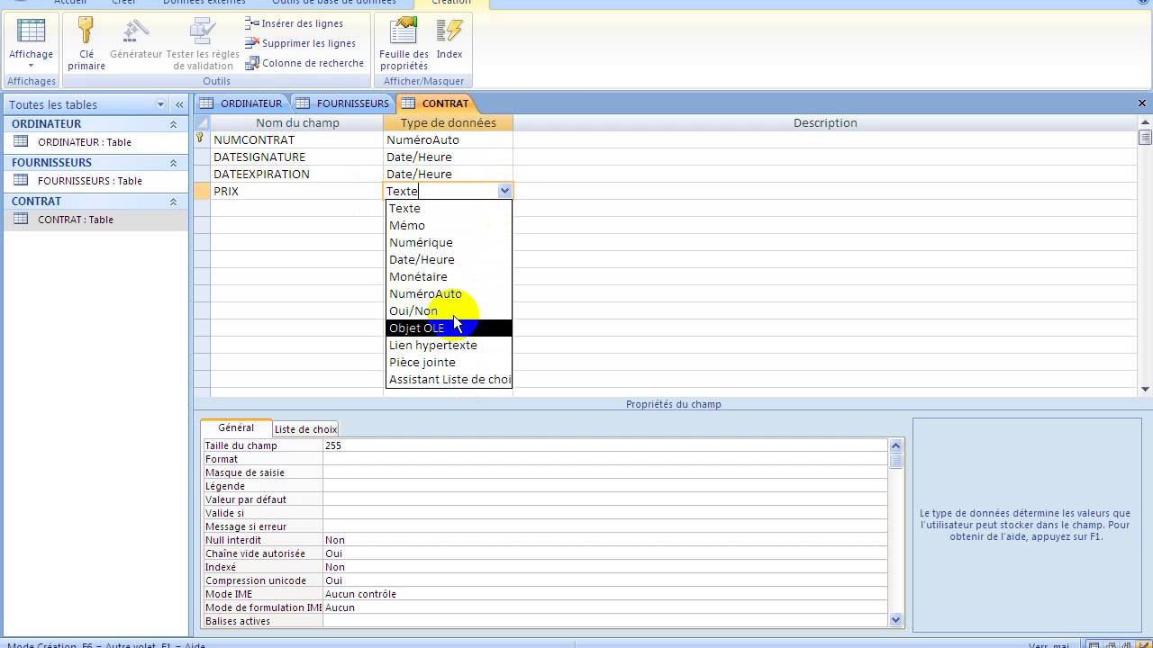 Exercice 401 : Access Corrigé « San marco - cterriercom